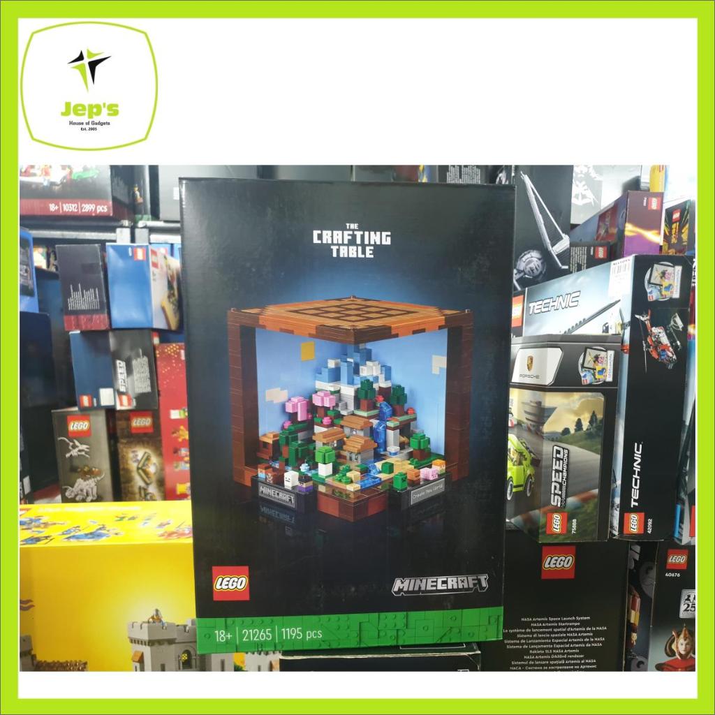 Lego Minecraft 21265 The Crafting Table (2024) | Shopee Philippines