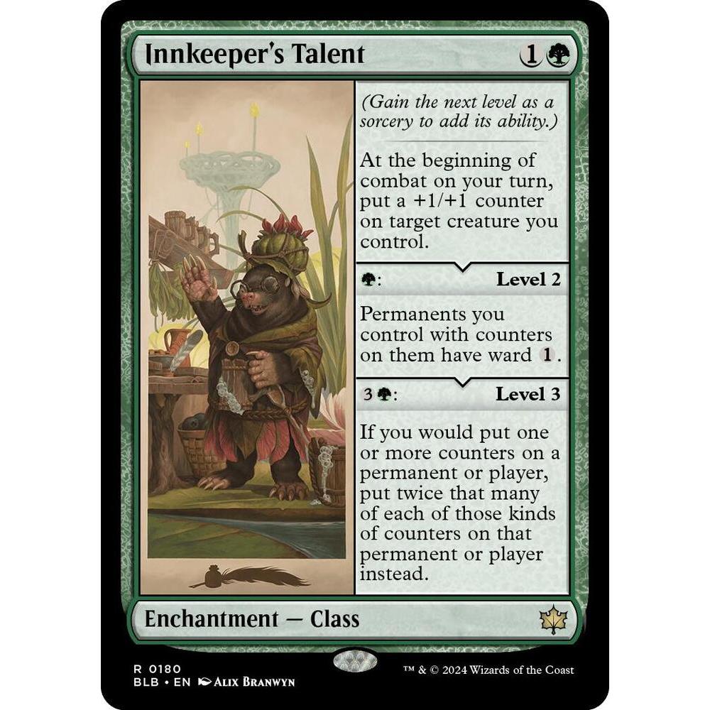 Magic: The Gathering | Innkeeper's Talent | Bloomburrow (BLB) | Shopee ...