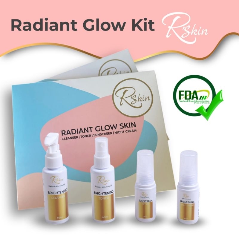 R'Skin Care Radiant Glow Kit | Shopee Philippines