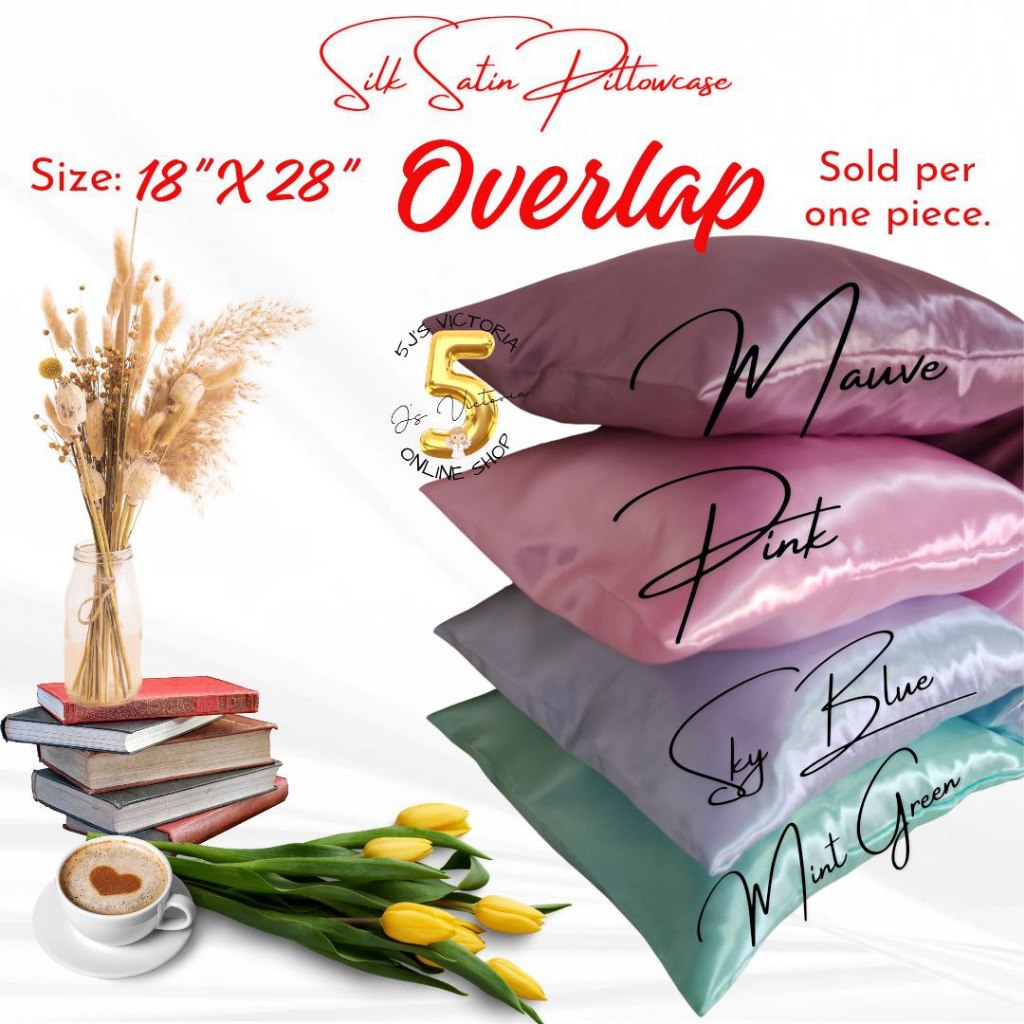 Silk Satin Pillowcase 18x28 (Promo) | Shopee Philippines