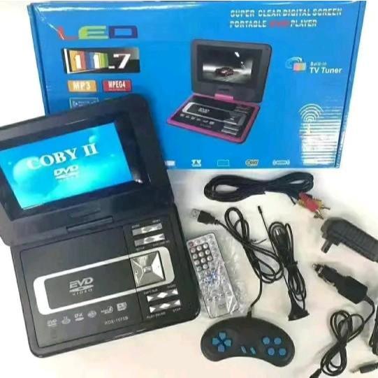 Portable TV and DV EVD CD Player 11.7 inches TV Tuner FM radio ...