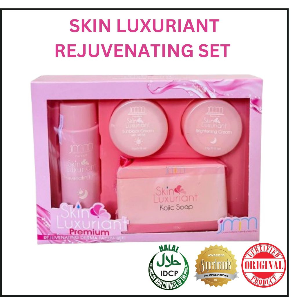 100% Authentic Skin Luxuriant Rejuvenating Derma Facial Set (New ...