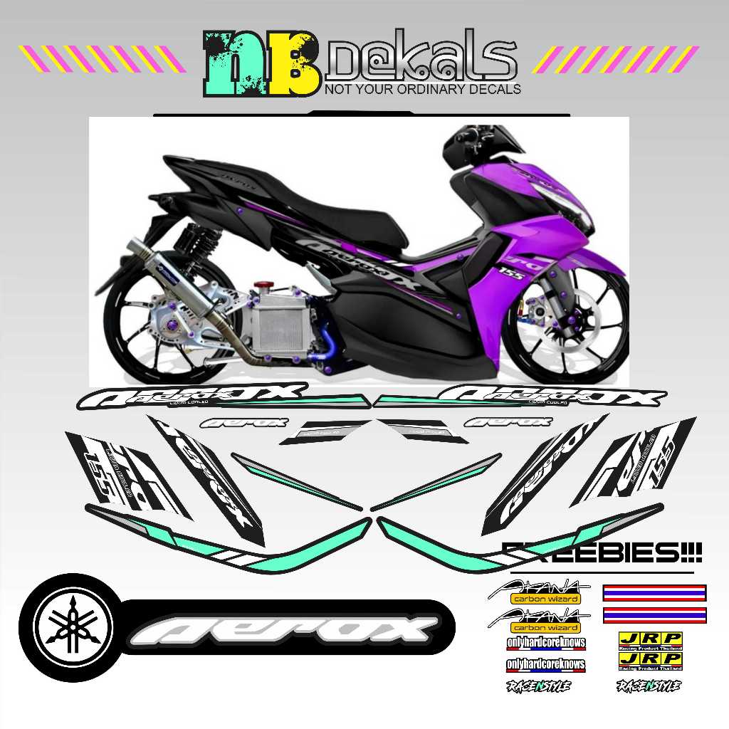 AEROX V2 LINE DESIGN DECALS | Shopee Philippines