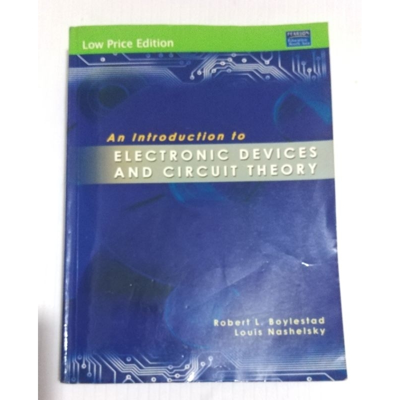 An Introduction to ELECTRONIC DEVICES and CIRCUIT THEORY | Shopee Philippines