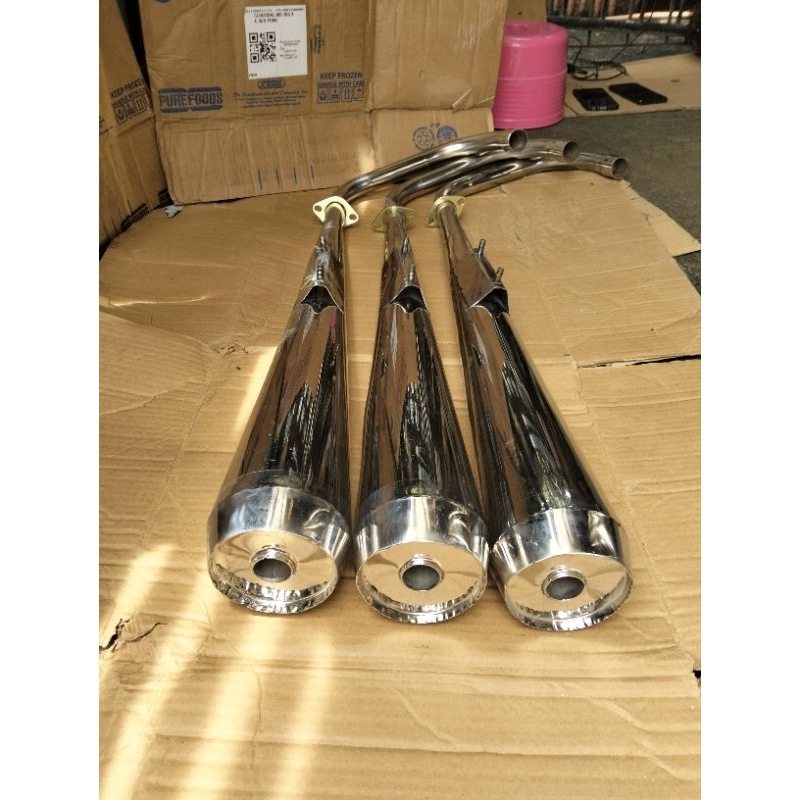 RUSI TC MACHO 125/150/175/for CHICKEN PIPE STAINLESS | Shopee Philippines