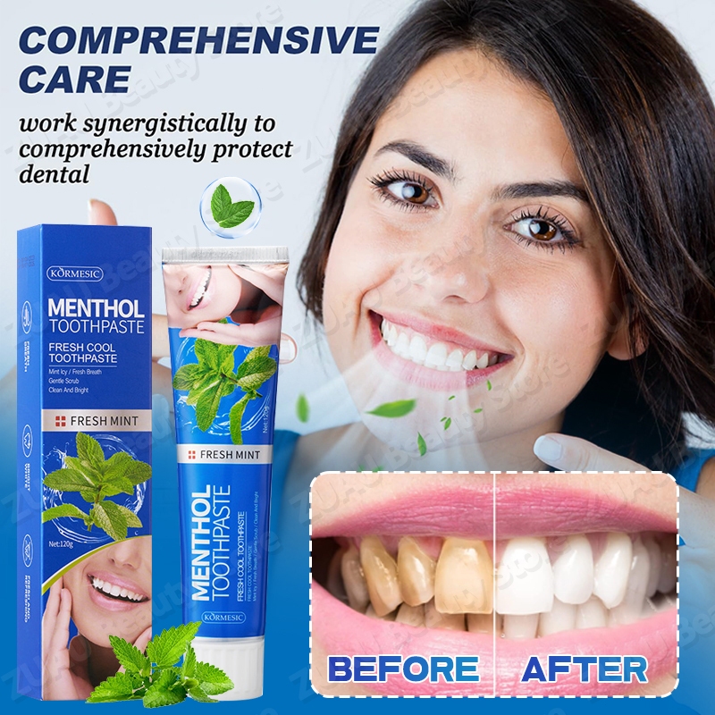 Mint Whitening Toothpaste Whitening Peppermint Food Graded Ice ...