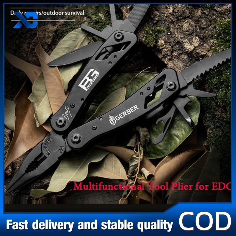 XC 9 in 1 Multifunctional Outdoor Pliers Heavy Duty Tools With Nylon ...