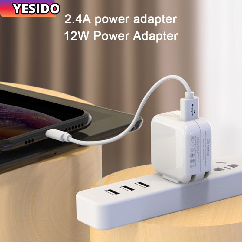Apple USB Power Adapter for IPAD 12W Super Charging Detachable ...