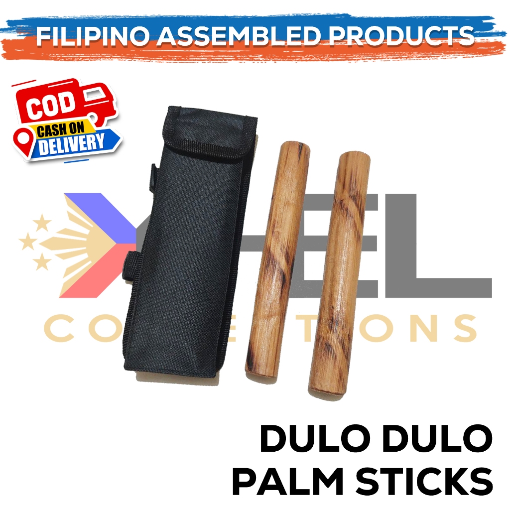 XHEL Dulo Dulo Palm Stick with Pouch - Rattan 7 inches - Ideal for ...