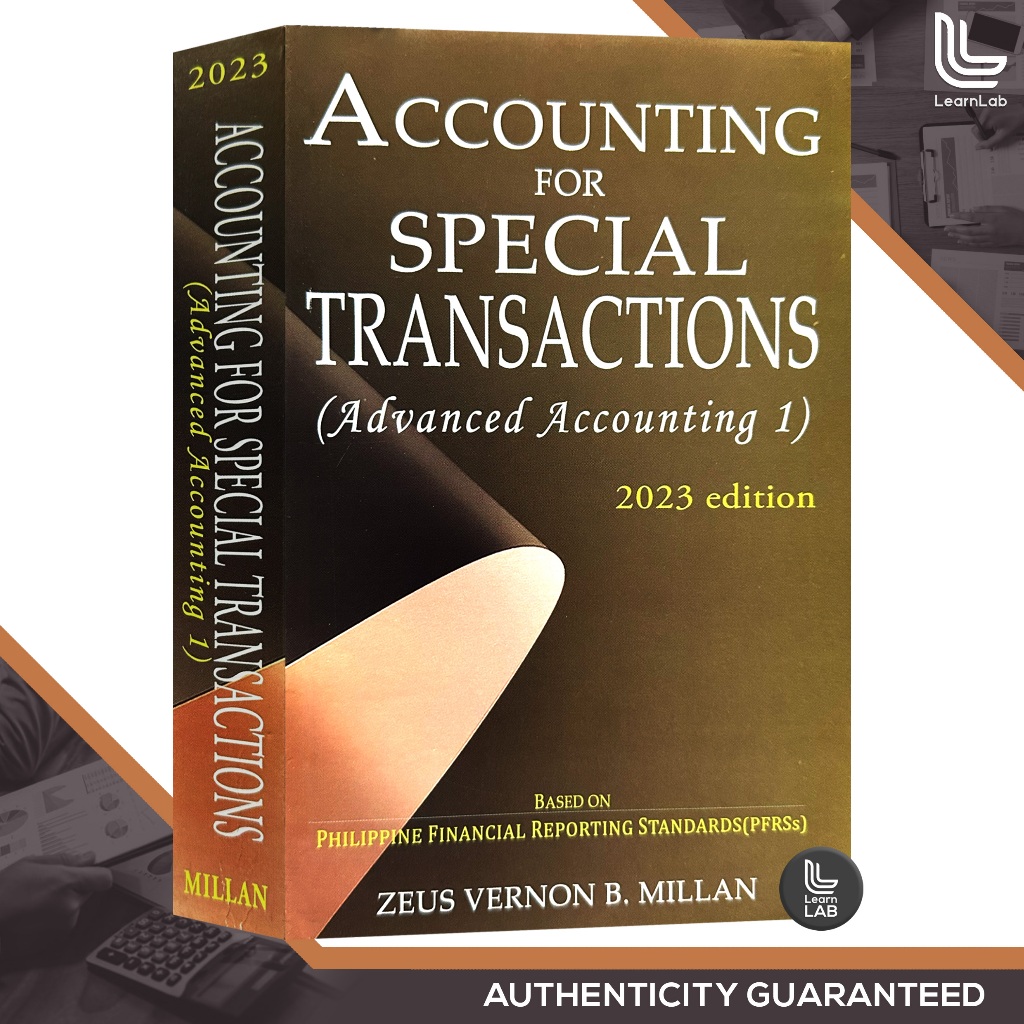 ORIGINAL - ACCOUNTING FOR SPECIAL TRANSACTIONS (Advanced Accounting 1 ...