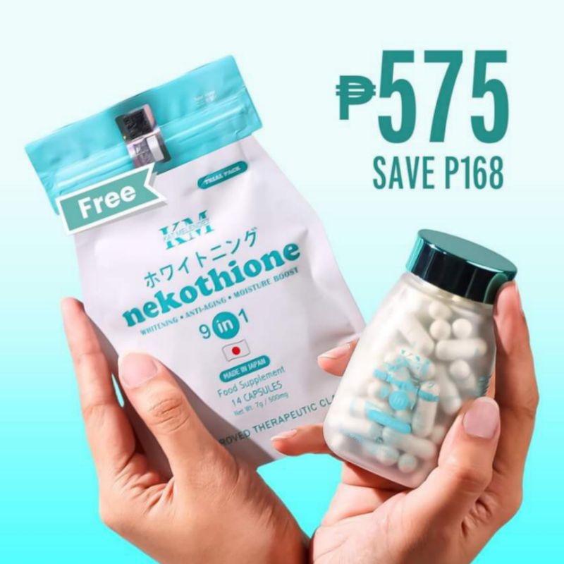 Nekothione Neko by Kath Melendez Nekothione 9 in 1 Glutathione Capsule ...