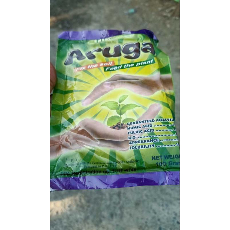 aruga FIX THE SOIL 100GRAMS | Shopee Philippines