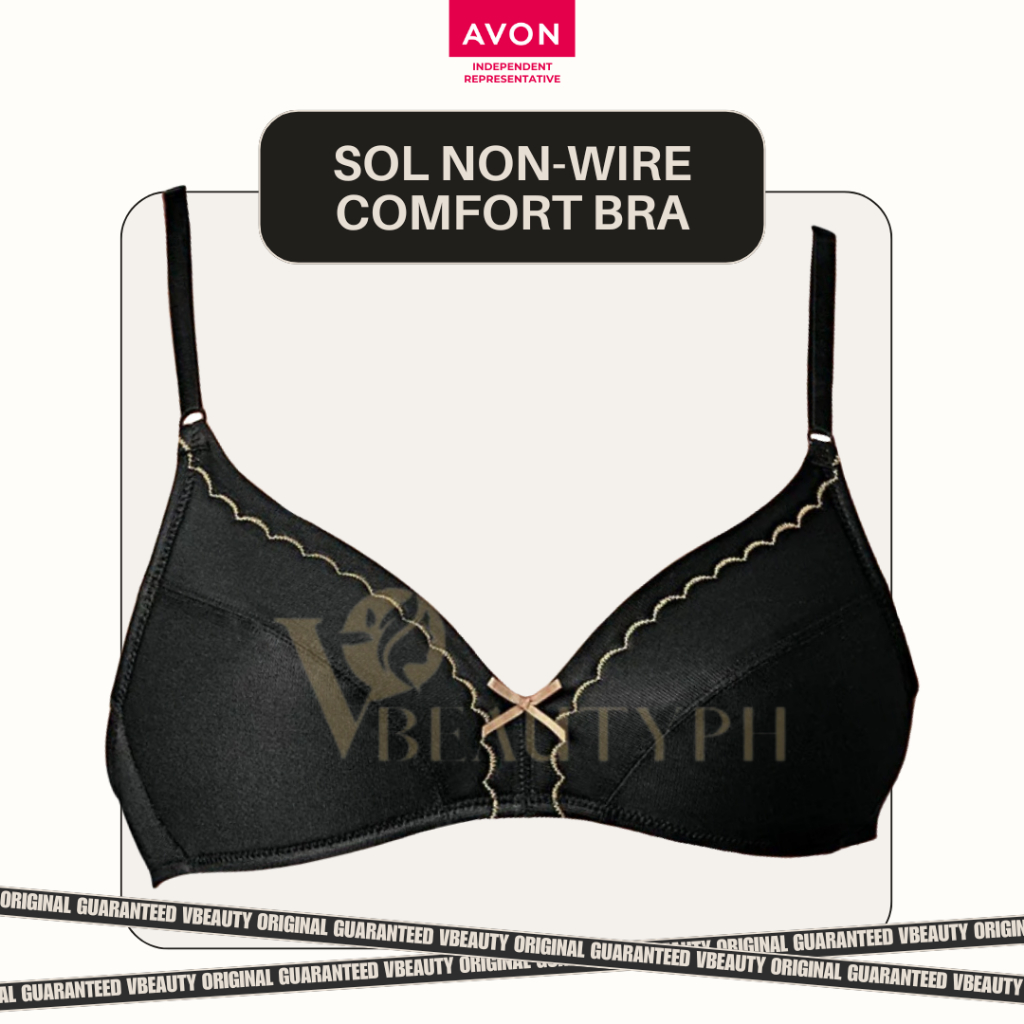 AVON Everyday Comfort AVI or SOL Non Wire Comfort Bra for Everyday Use | Shopee Philippines
