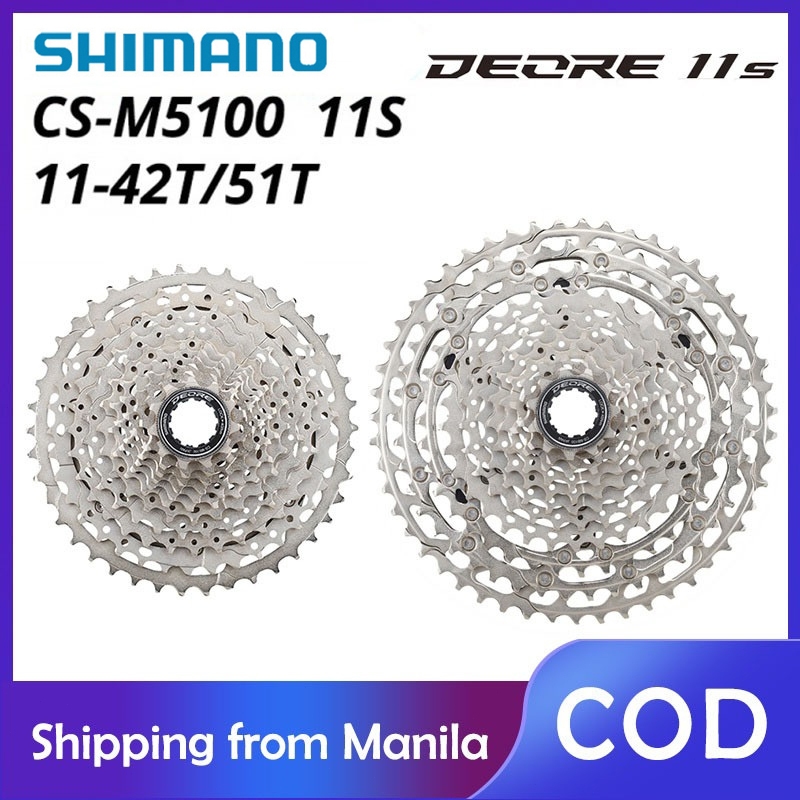 Shimano Deore MTB CS M5100 11 speed Cassette cog M5100 Freewheel ...