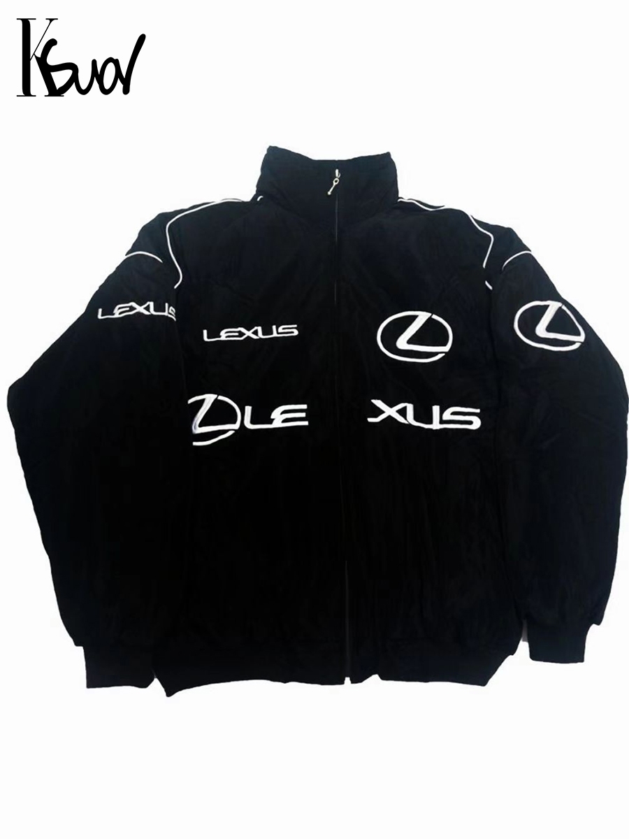 KSUAL F1 LEXUS Racing Jacket Mens Embroidered Motorcycle Clothing ...