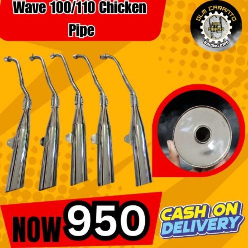 smash 115/wave 100 chicken pipe full set | Shopee Philippines