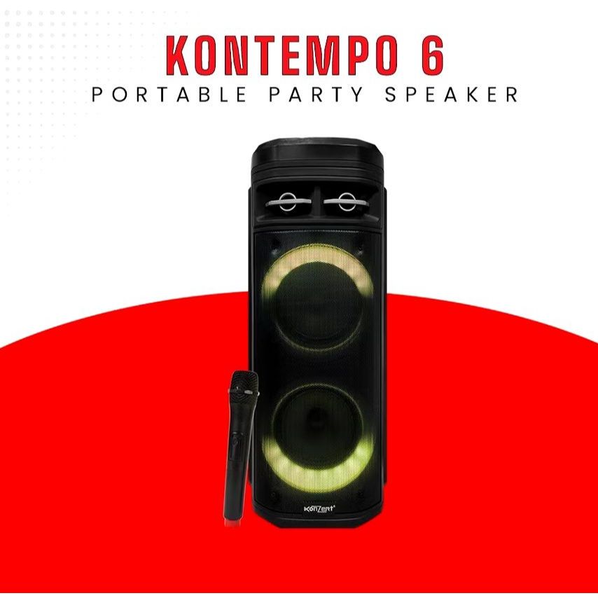 Konzert KONTEMPO 6 Portable Party Speaker | Shopee Philippines Konzert KONTEMPO 6 Portable Party Speaker | Shopee Philippines