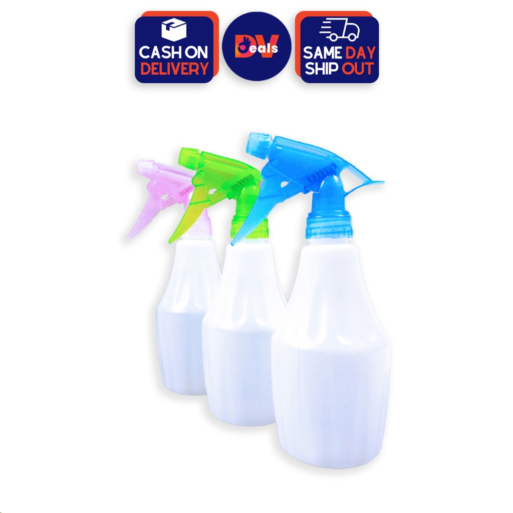 DVDEALS Plastic Plain Liquid Spray Bottle Atomizer Transparent Plastic ...