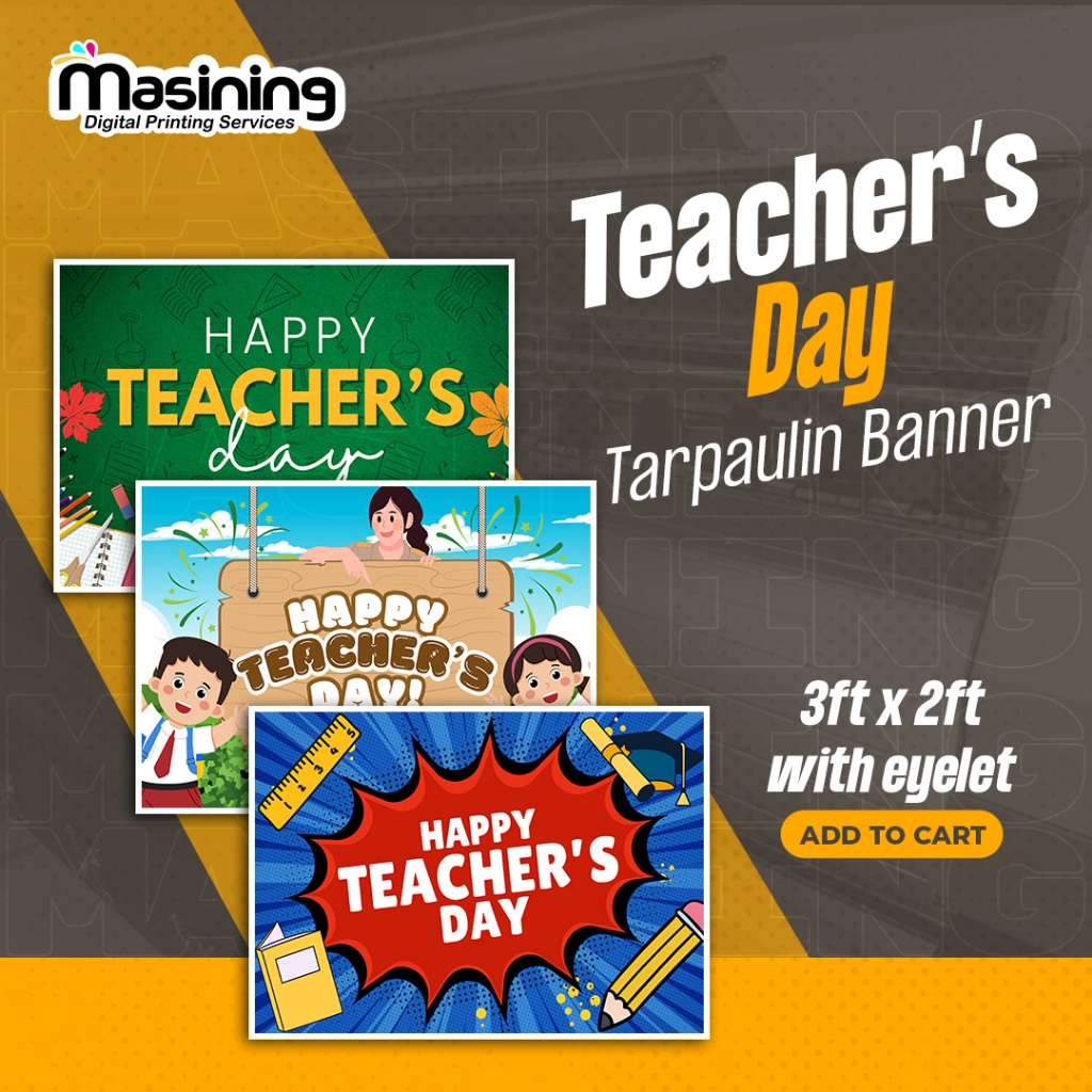 Teacher's Day Tarpaulin Banner | Shopee Philippines