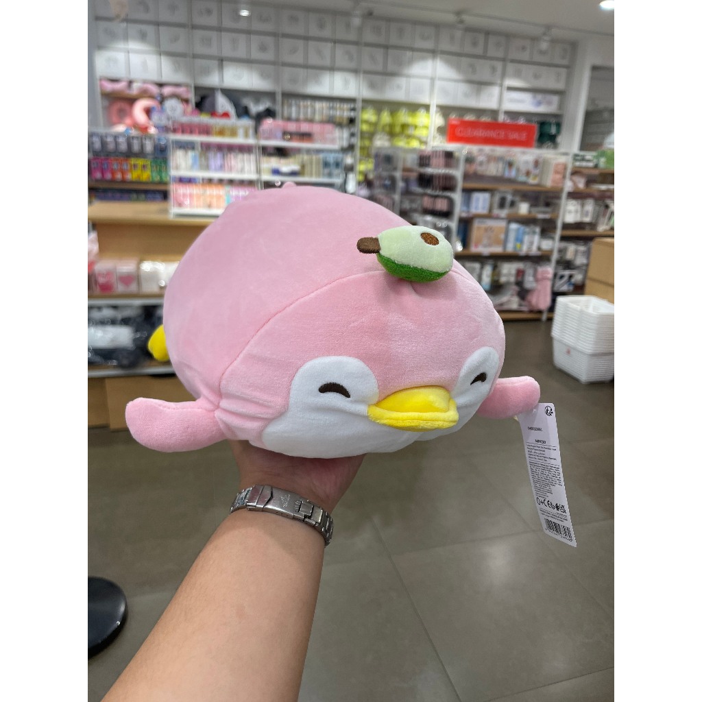 MINISO LYING PENGUIN PLUSH TOY (AVOCADO) | Shopee Philippines