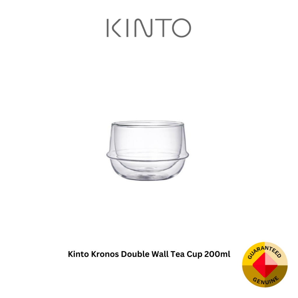 Kinto Kronos Double Wall Tea Cup 200ml | Shopee Philippines