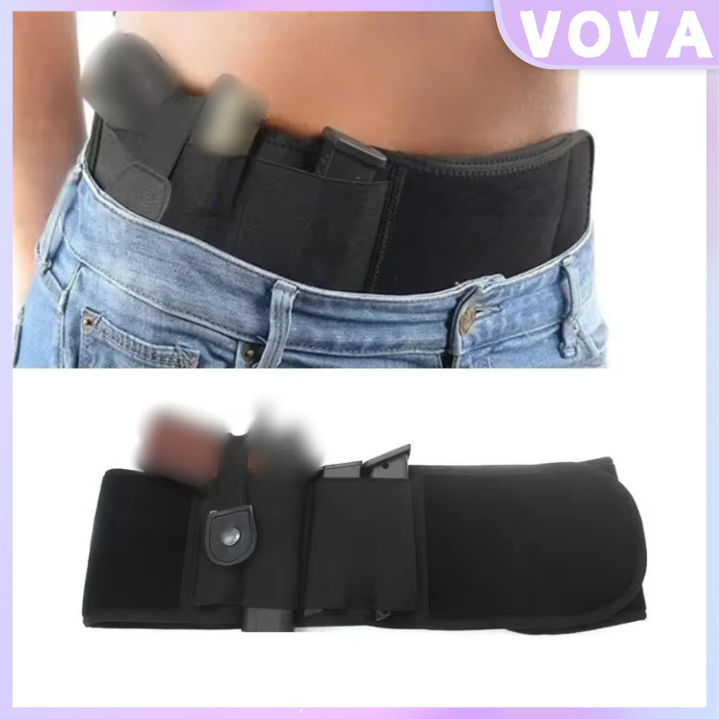 Belly Band Outdoor Invisible Elastic Waist Bag Phone Pouch Full ...