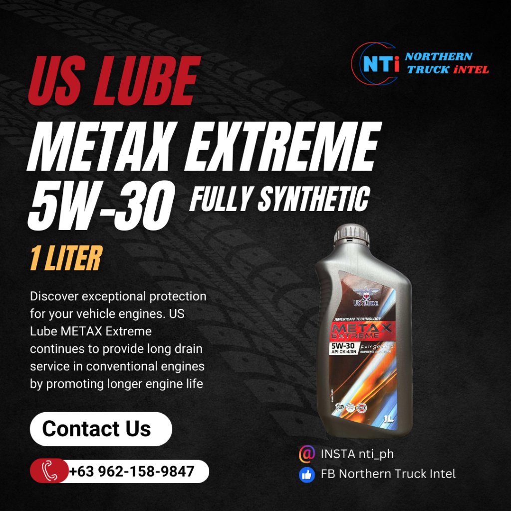 US LUBE METAX EXTREME 5W-30 API CK - 4/SN 1L FULLY SYNTHETIC Supreme ...