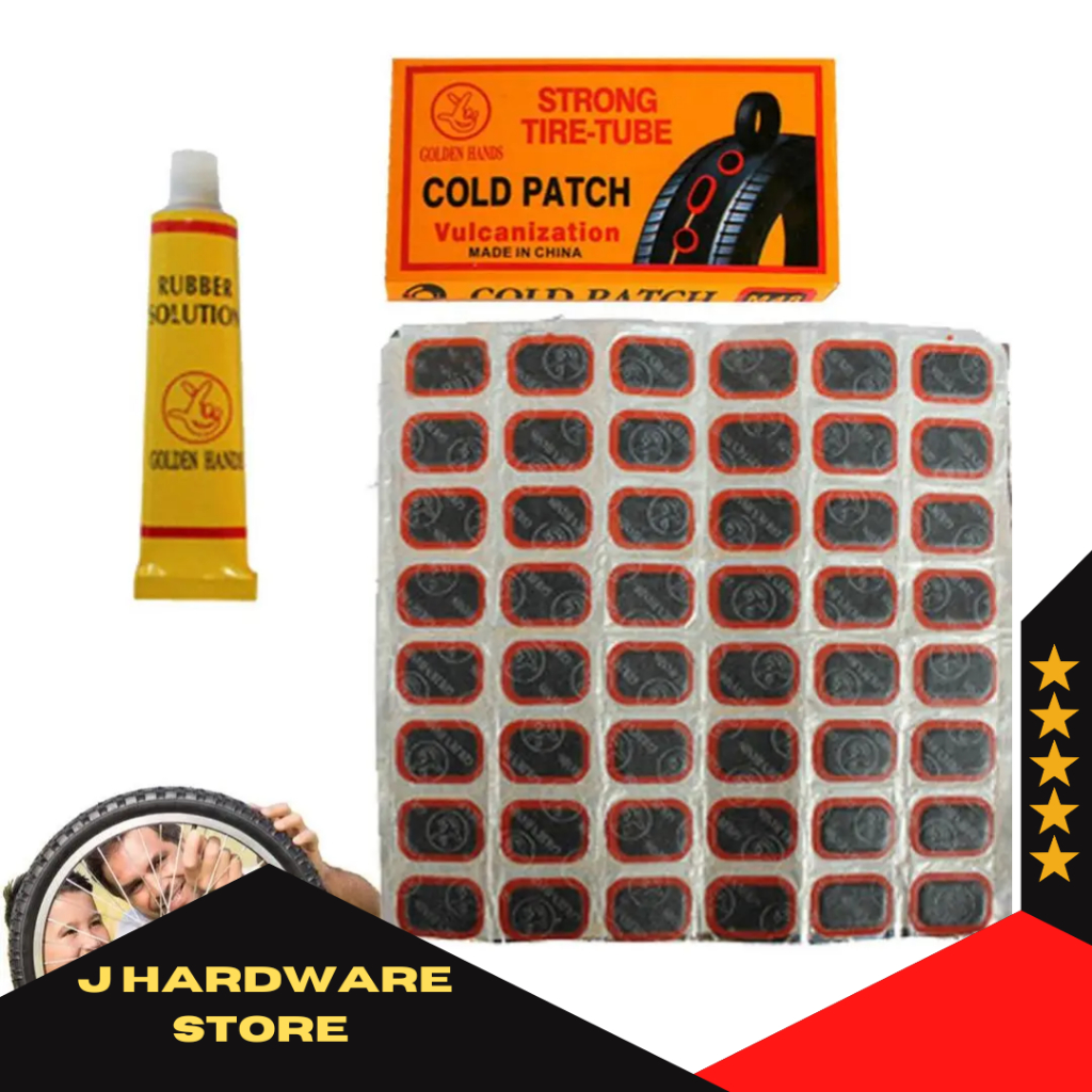 24/48pcs motor Bike Tire patch with glue bicycle repair patches ...