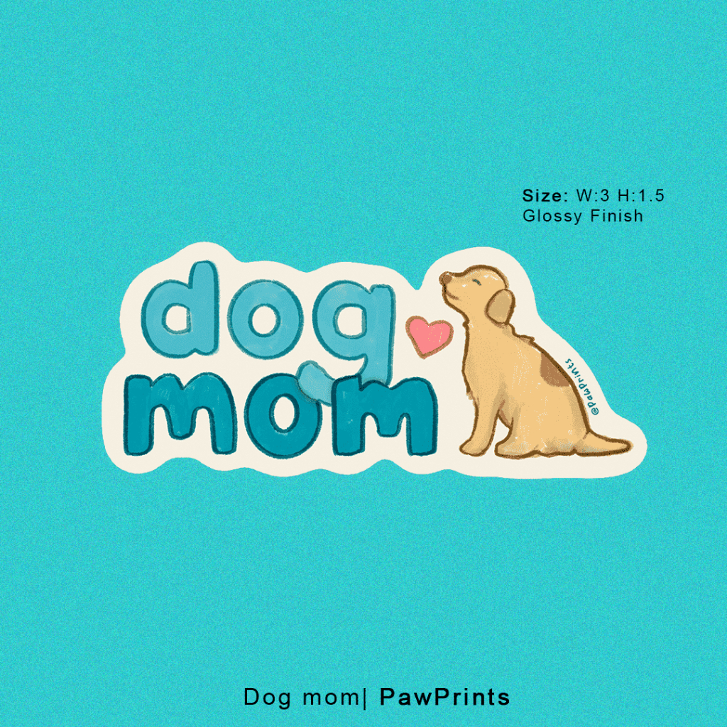 DOG MOM STICKER ART 100% WATERPROOF VINYL | Shopee Philippines