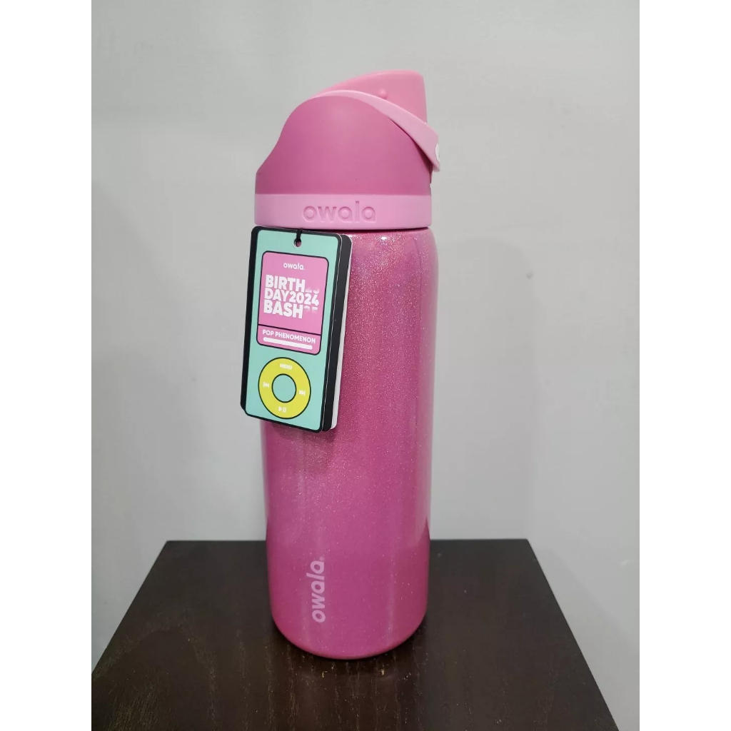 Owala FreeSip Stainless Steel Water Bottle / 32oz / Color: Owala Back ...