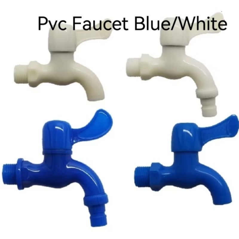Plastic PVC Spigot Faucet with Hose Connector Gripo | Shopee Philippines