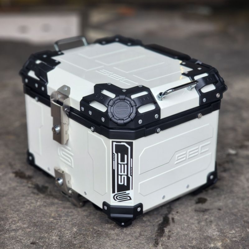 SEC ORIGINAL TOP BOX ALLOY 45L SIMPLE WHITE | Shopee Philippines