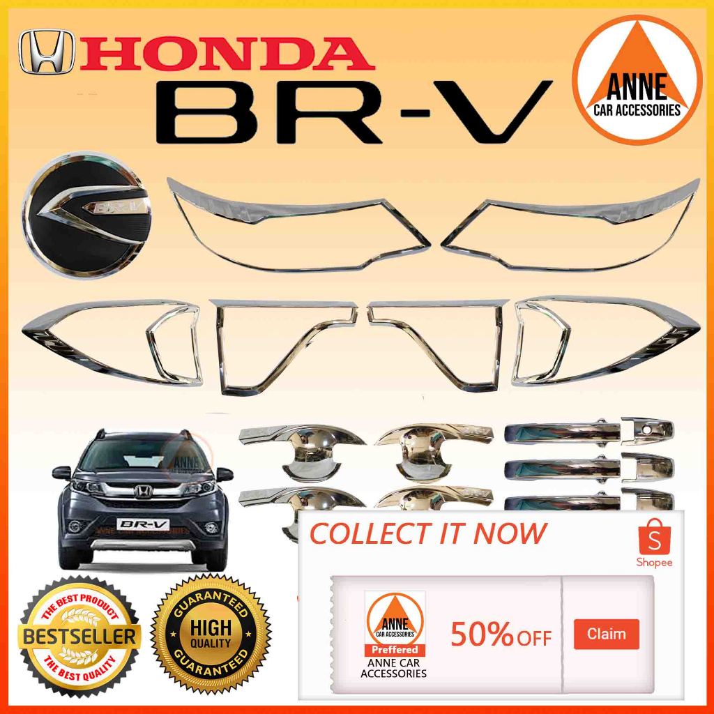 Honda BR-V / BRV 2017 - 2022 / 2023 - Onwards Garnish Cover ...