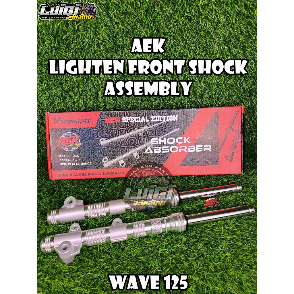 HONDA WAVE 125 / WAVE 100 AEK LIGHTEN FRONT SHOCK ASSEMBLY MADE IN THAILAND | Shopee Philippines