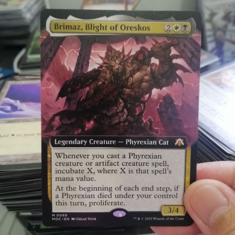 1 Brimaz, Blight of Oreskos MOC MTG card magic the gathering | Shopee ...