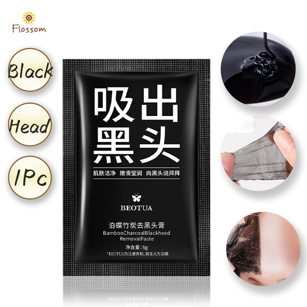 Beotua Black Head Bamboo Charcoal Blackhead Removal Paste 1Pcs | Shopee ...