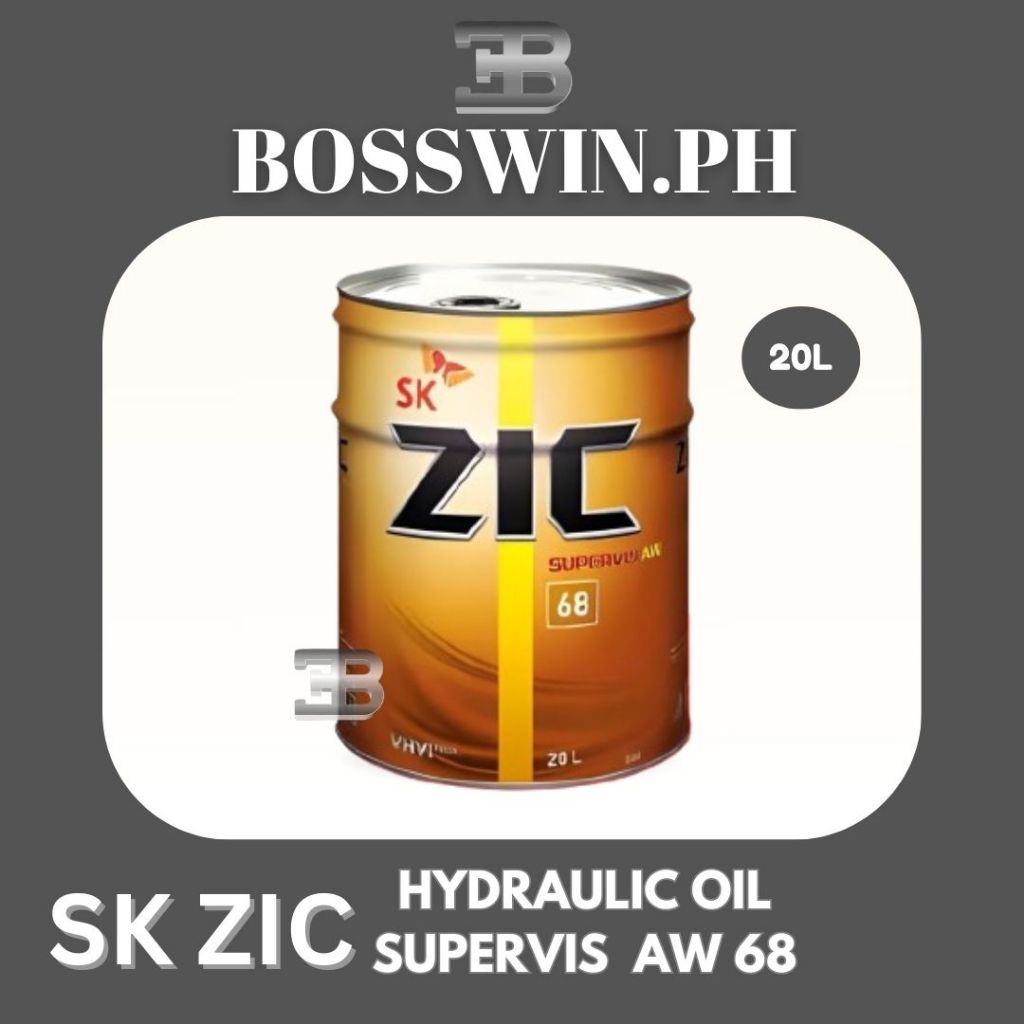 SK ZIC HYDRAULIC SUPERVIS AW 68 20L | Shopee Philippines