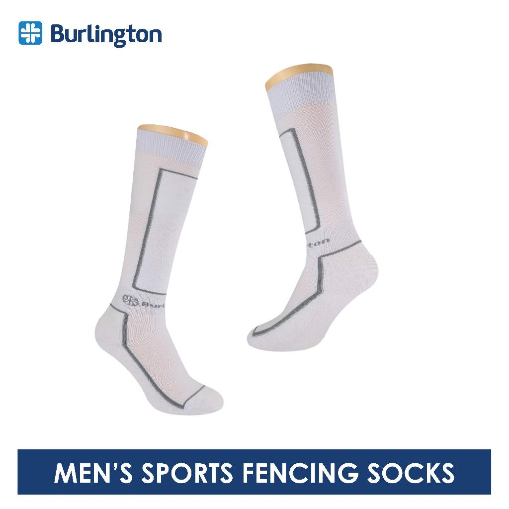 Burlington Men’s Thick Sports Crew Fencing Socks 1 pair BFB-DEX1 ...
