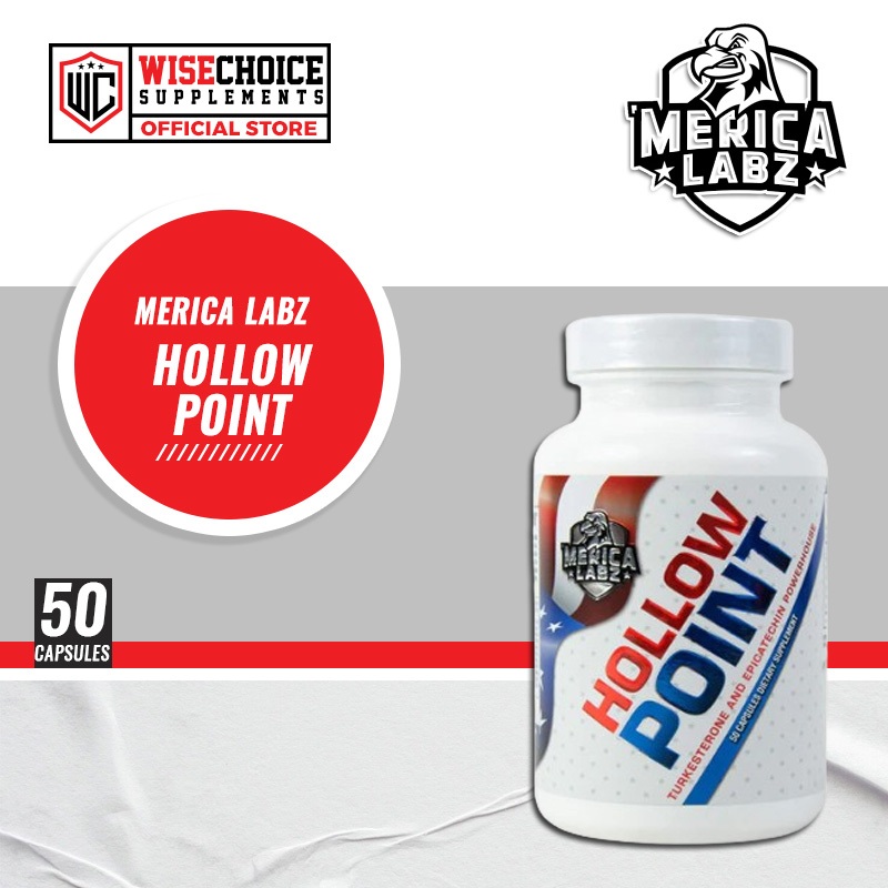 Merica Labz Hollow Point 50 Capsules | Shopee Philippines