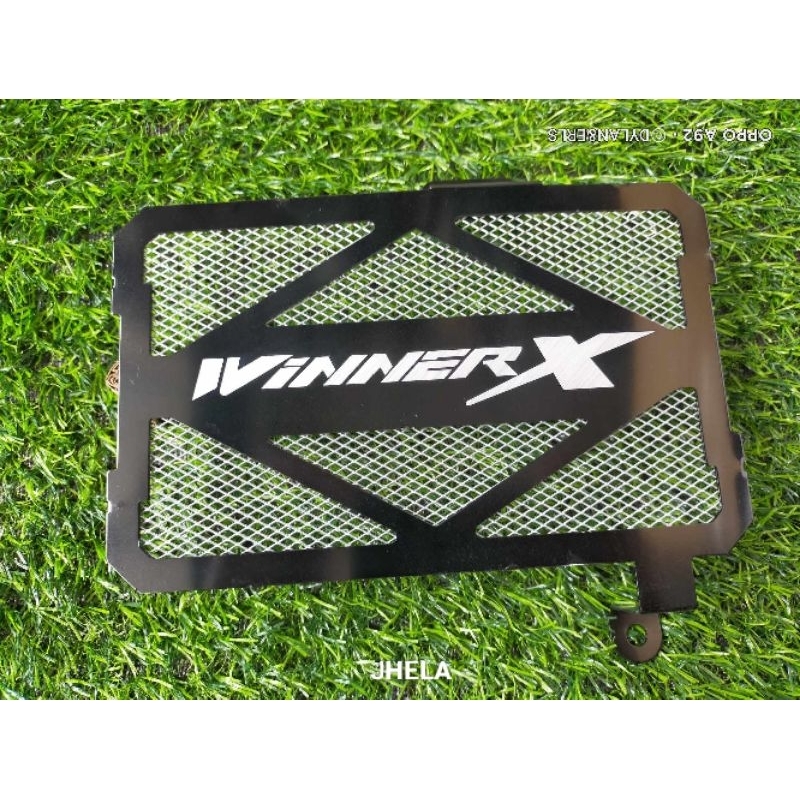 RADIATOR COVER FOR WINNER X BLACK/RED/SILVER | Shopee Philippines