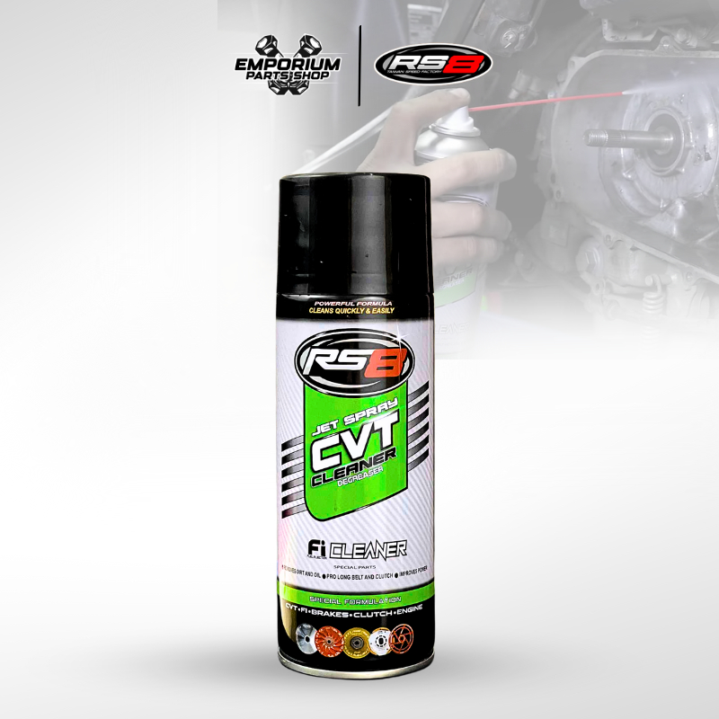 RS8 CVT CLEANER and DEGREASER Jet Spray 450ML | Shopee Philippines
