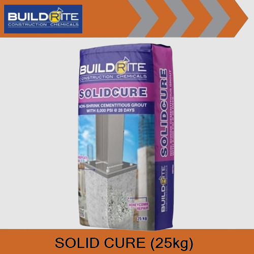 BUILDRITE SOLID CURE (25kg) NON-SHRINK CEMENTITIOUS GROUT | Shopee ...