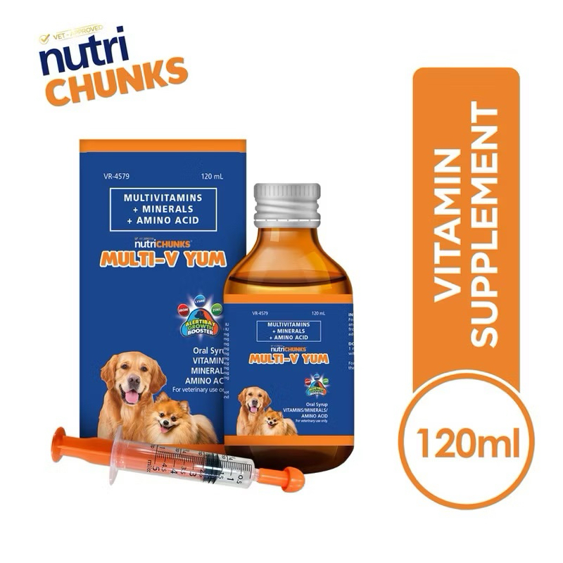 Nutri Chunks Multi-V Yum 120ml | Shopee Philippines