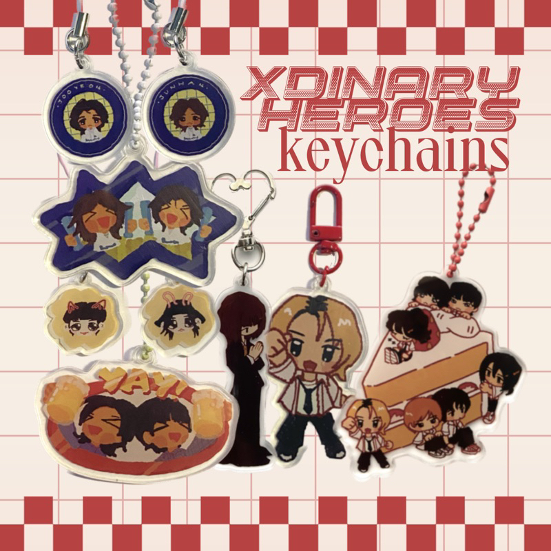 xdinary heroes keychains by paninibreads | Shopee Philippines