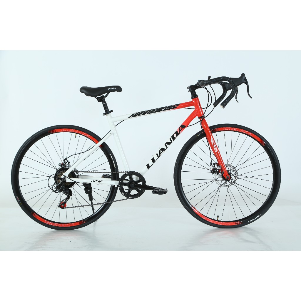 LUANDA 700C Aluminum Alloy Road Bike Adult Bicycle 7 Speed | Shopee ...