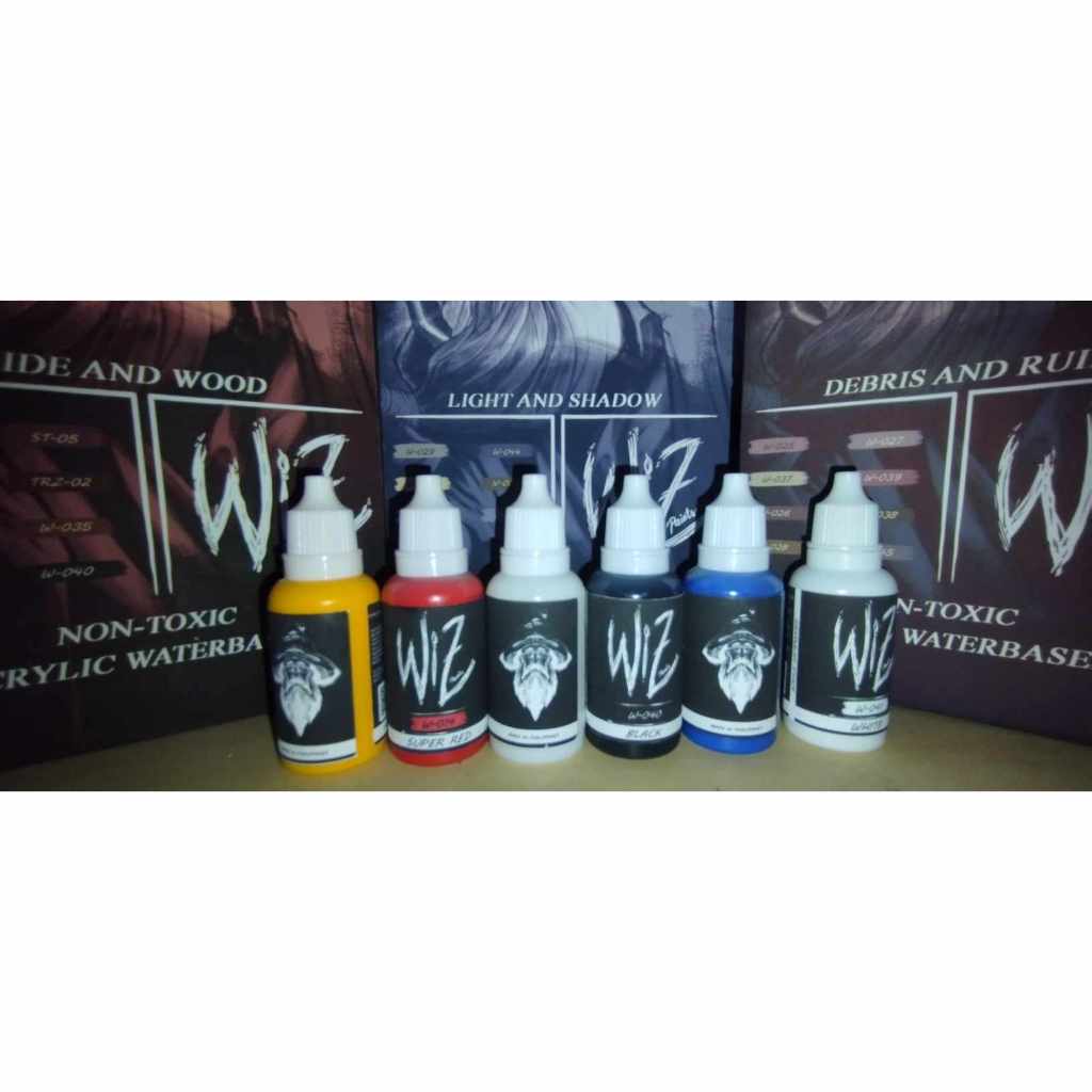 WIZ PAINTS BASIC COLORS SINGLES | Shopee Philippines