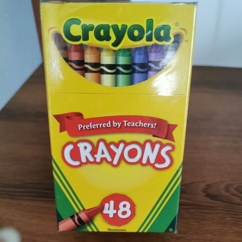 Crayola 48 crayons nontoxic | Shopee Philippines