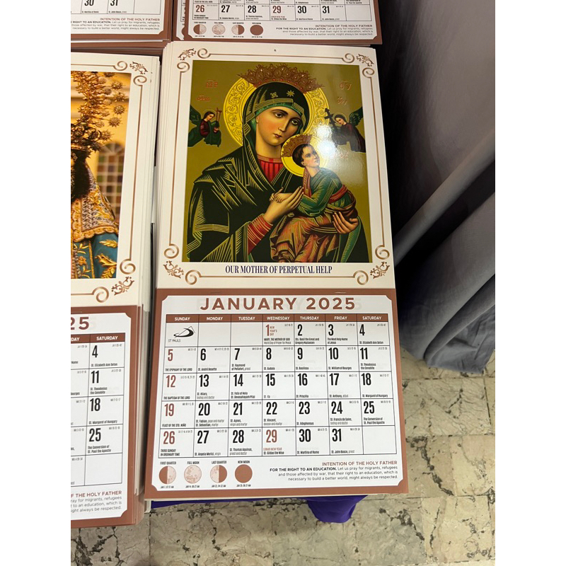 Our Mother of Perpetual Help Calendar 2026 | Shopee Philippines