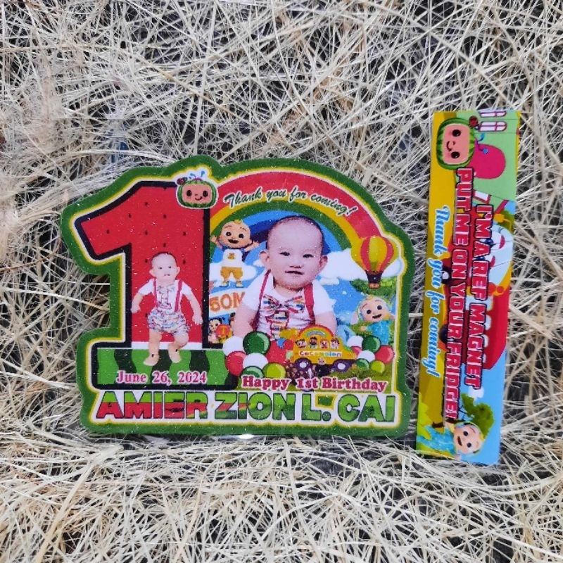 Cocomelon Ref magnet(Any size, theme, numbers, shape will do) | Shopee ...