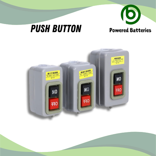 Power Push Button Switch Self-Locking 3-phase Button Switch 10A and 15A ...